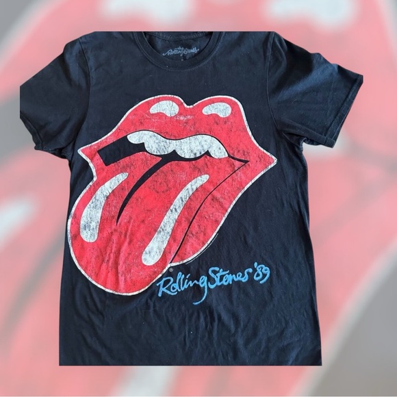 the Rolling Stones | Tops | Rolling Stones Large Graphic Band Tee ...